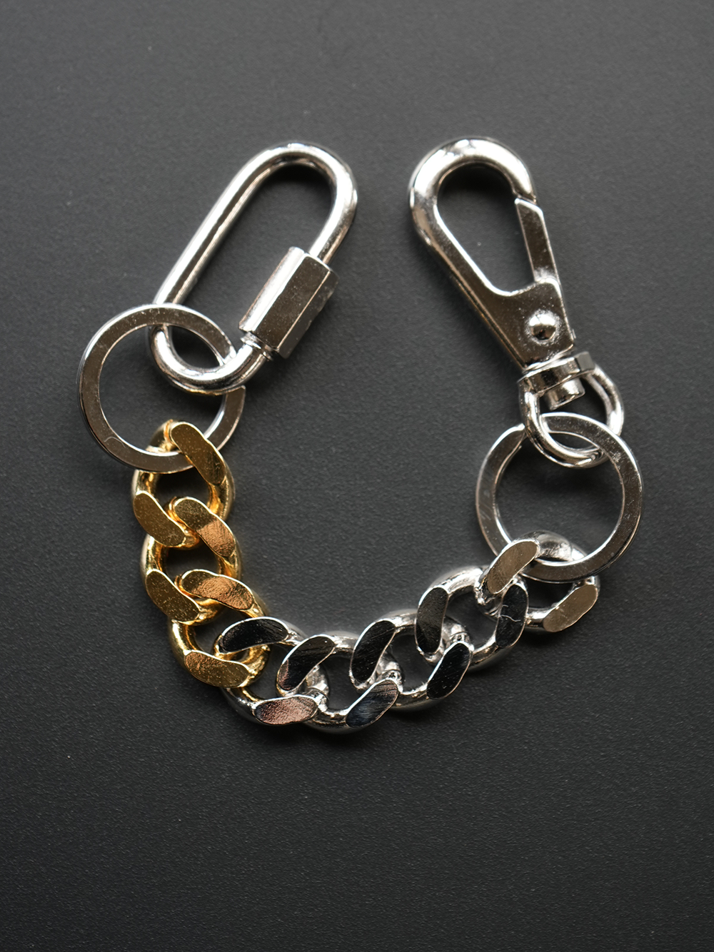 Signature Double Karabina Keychain Combination
